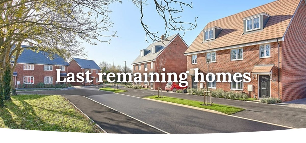 Last 3 homes remaining!