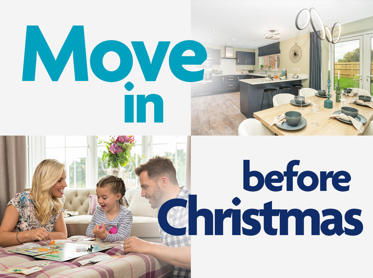 Move in before Christmas